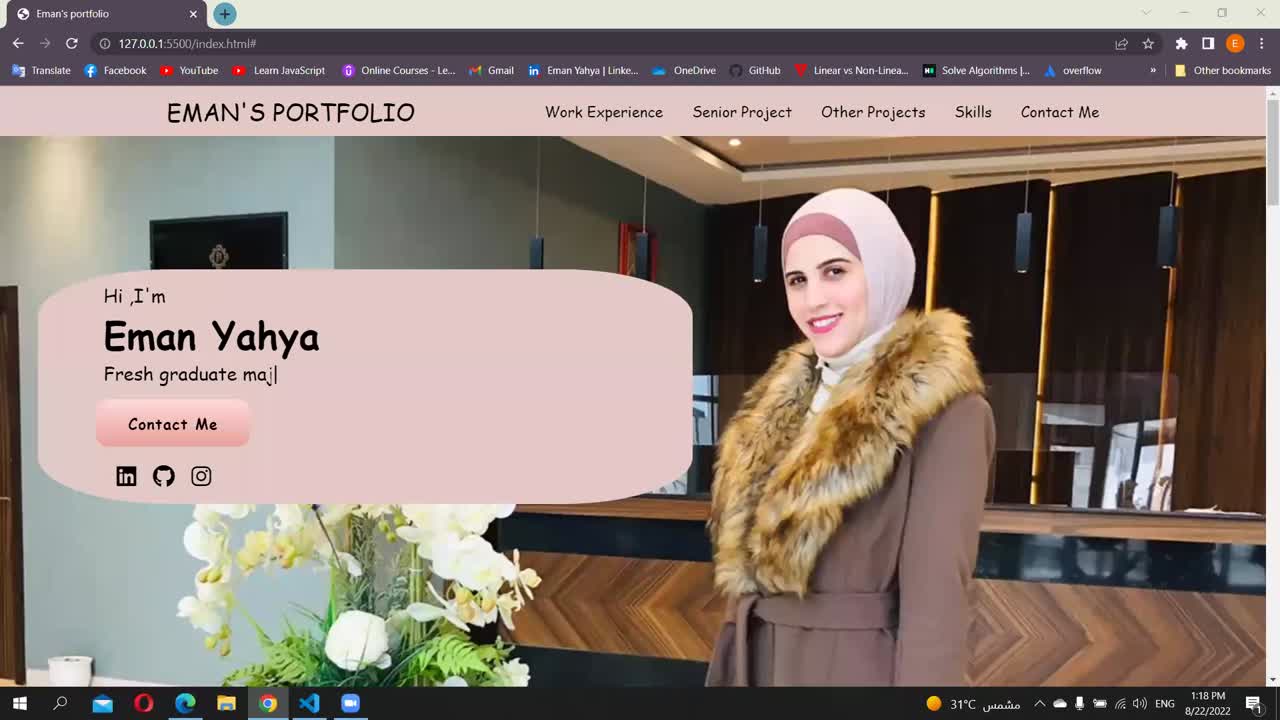 Eman Yahya auf LinkedIn: #css #html #project | 16 Kommentare Eman Yahya auf LinkedIn: #css #html #project | 16 Kommentare