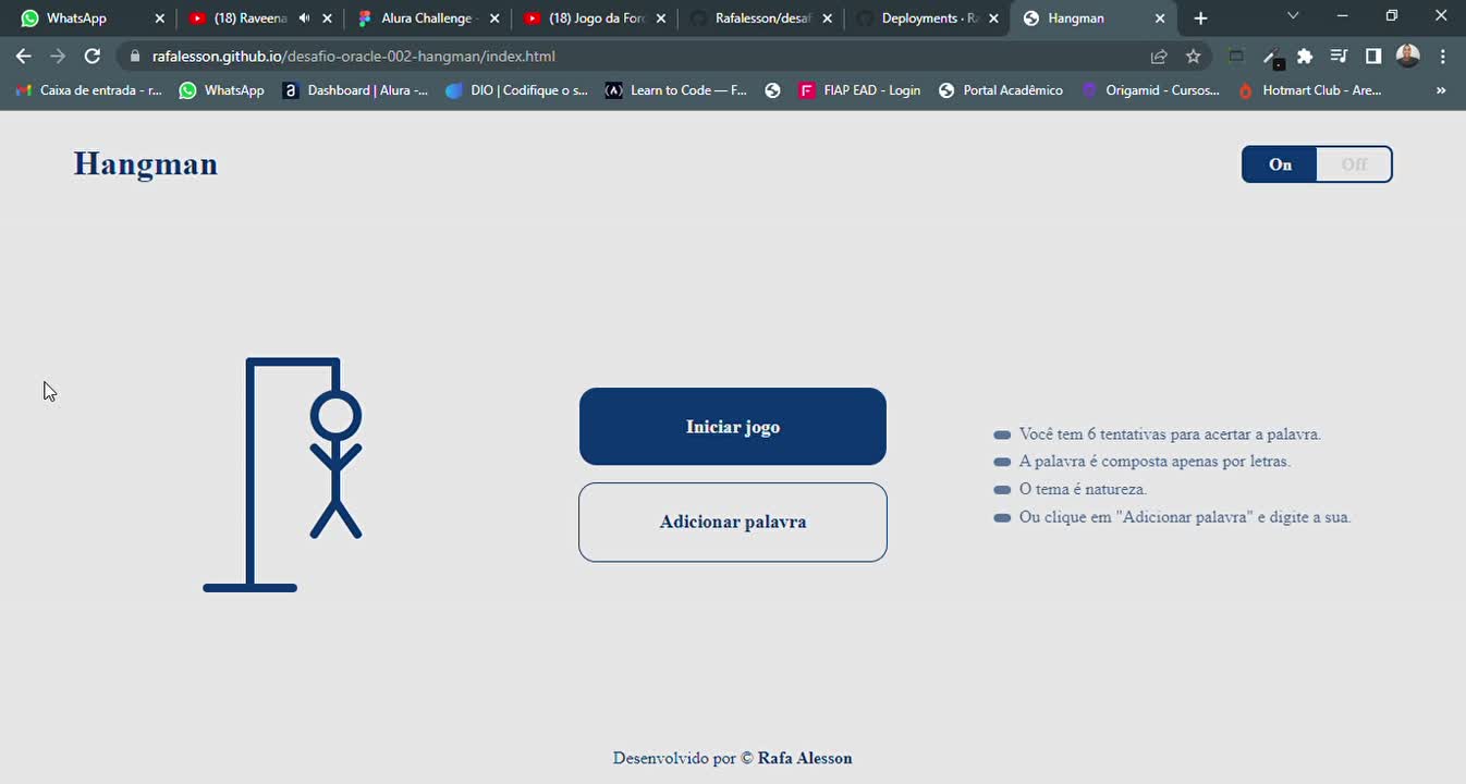 Rafael Alesson no LinkedIn: #javascript #css #html Rafael Alesson no LinkedIn: #javascript #css #html