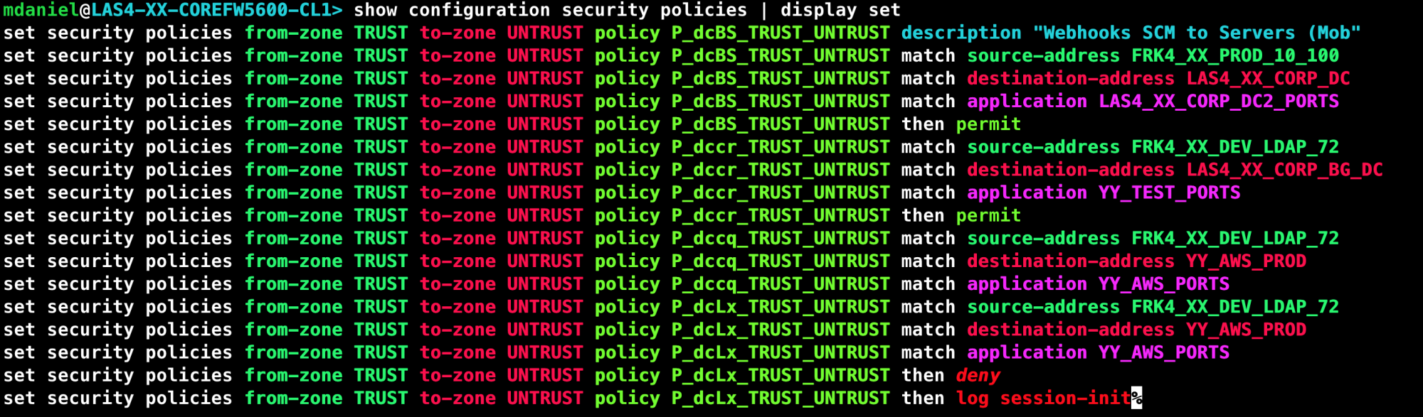 Syntax Highlighting for Cisco/Arista/Juniper CLI Syntax Highlighting for Cisco/Arista/Juniper CLI