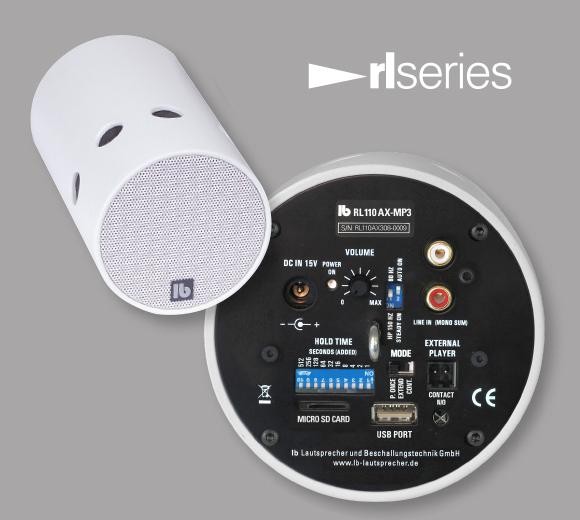 RL 110 AX-MP3 Aktiver Richtlautsprecher mit integriertem ... RL 110 AX-MP3 Aktiver Richtlautsprecher mit integriertem ...