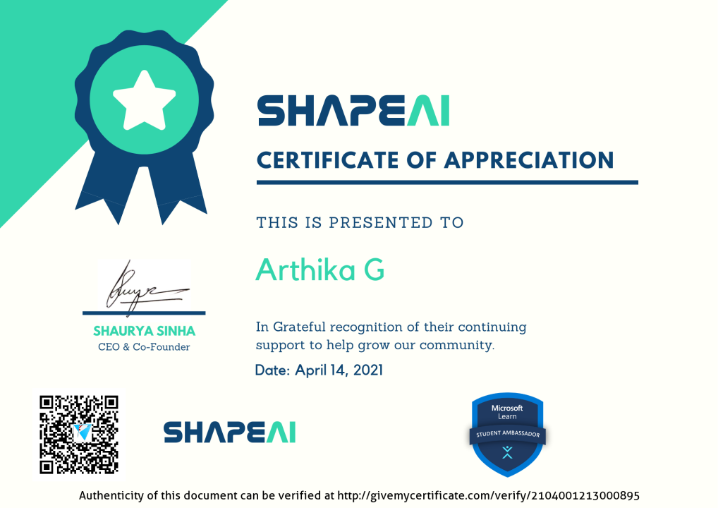 #ShapeAI S #ShapeAI S