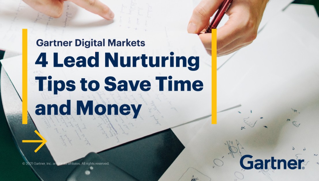 Gartner Digital Markets on LinkedIn: 4 Lead Nurturing Tips to Save Time ... Gartner Digital Markets on LinkedIn: 4 Lead Nurturing Tips to Save Time ...