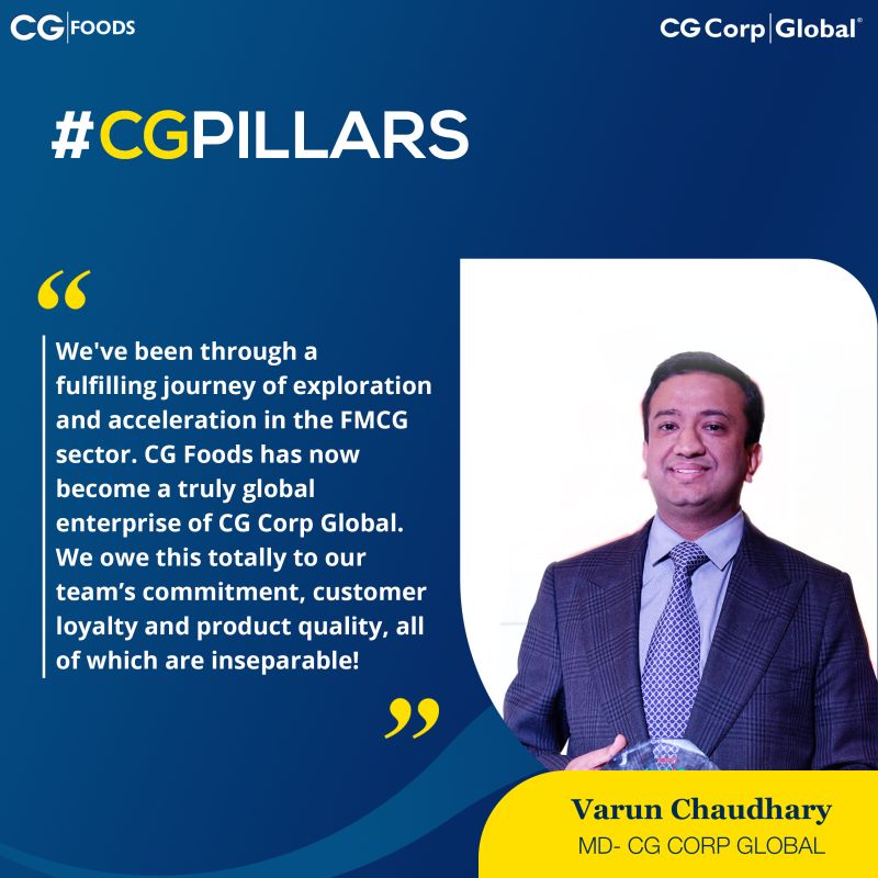 CG Corp Global on LinkedIn: #CGFoods #cgcorpglobal #makingitbig CG Corp Global on LinkedIn: #CGFoods #cgcorpglobal #makingitbig