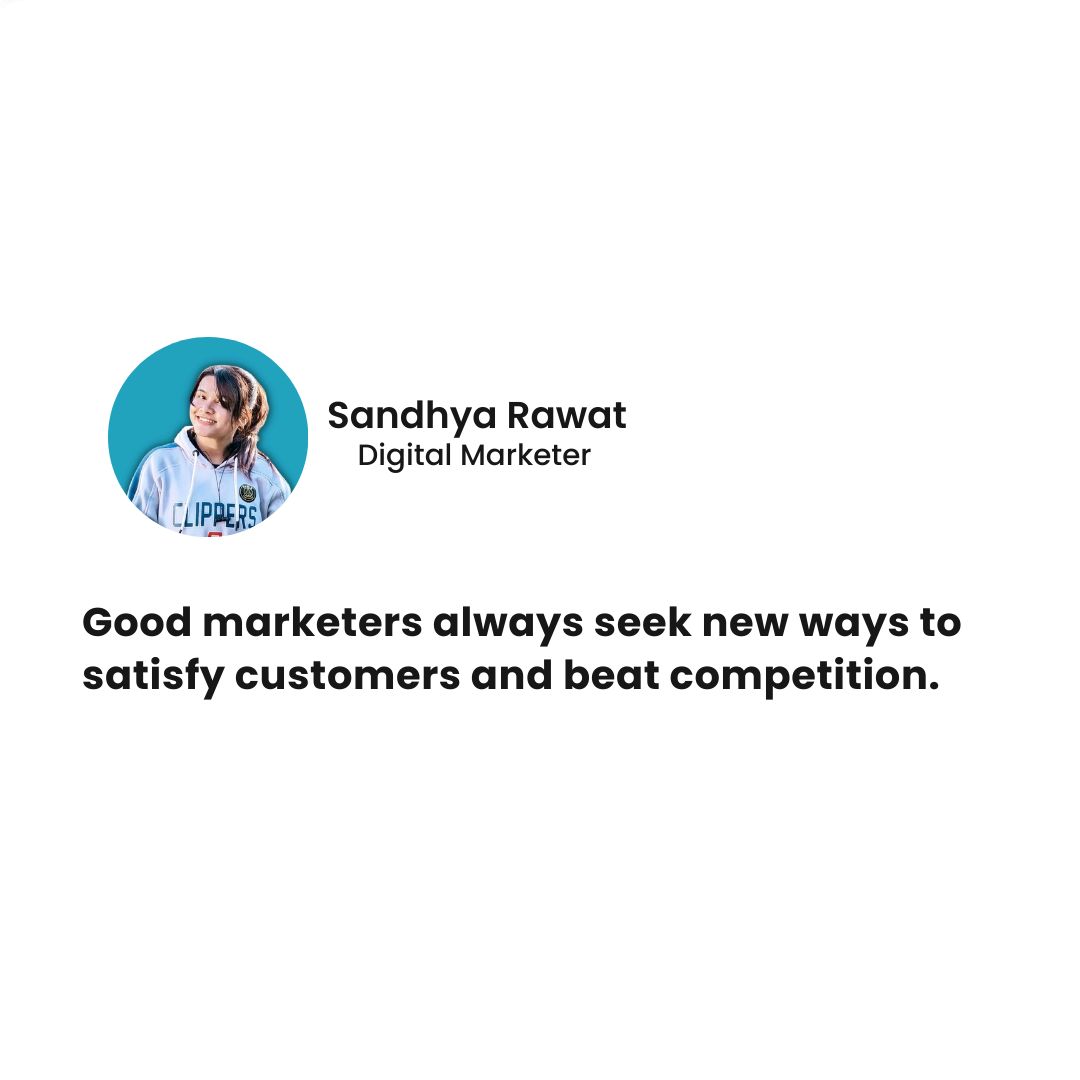 Sandhya Rawat on LinkedIn: #marketer #customersatisfaction Sandhya Rawat on LinkedIn: #marketer #customersatisfaction