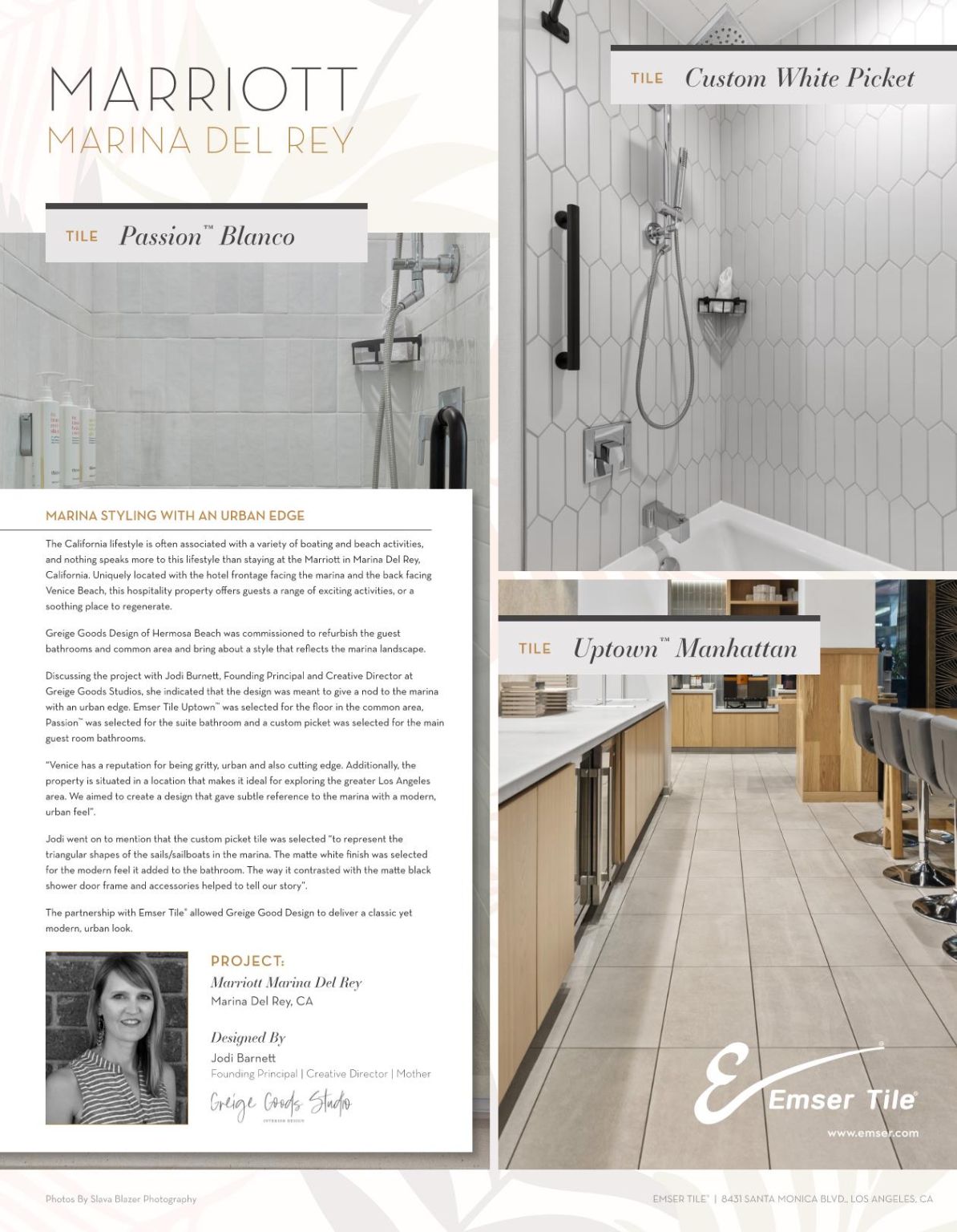 Jodi Barnett on LinkedIn: Thank you Emser Tile for featuring our ... Jodi Barnett on LinkedIn: Thank you Emser Tile for featuring our ...