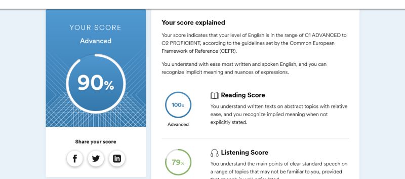Mary Adelakun on LinkedIn: #efset #englishproficiency #result #englishtest Mary Adelakun on LinkedIn: #efset #englishproficiency #result #englishtest