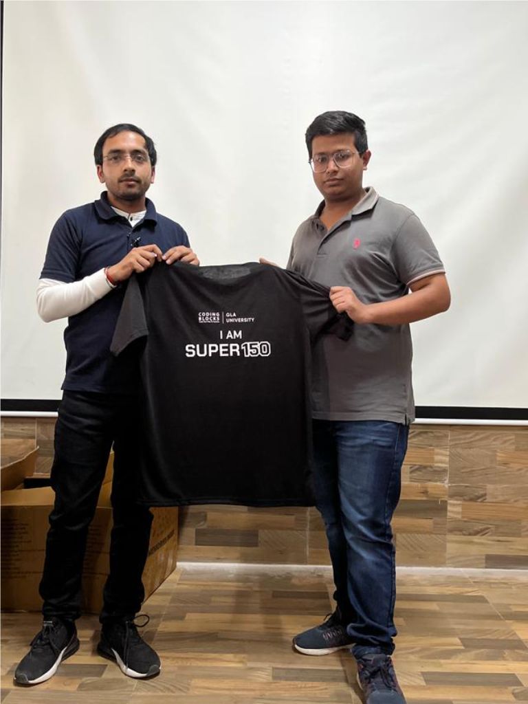 Sarvagya Bansal en LinkedIn: #Super150 #codingblocks #coder Sarvagya Bansal en LinkedIn: #Super150 #codingblocks #coder