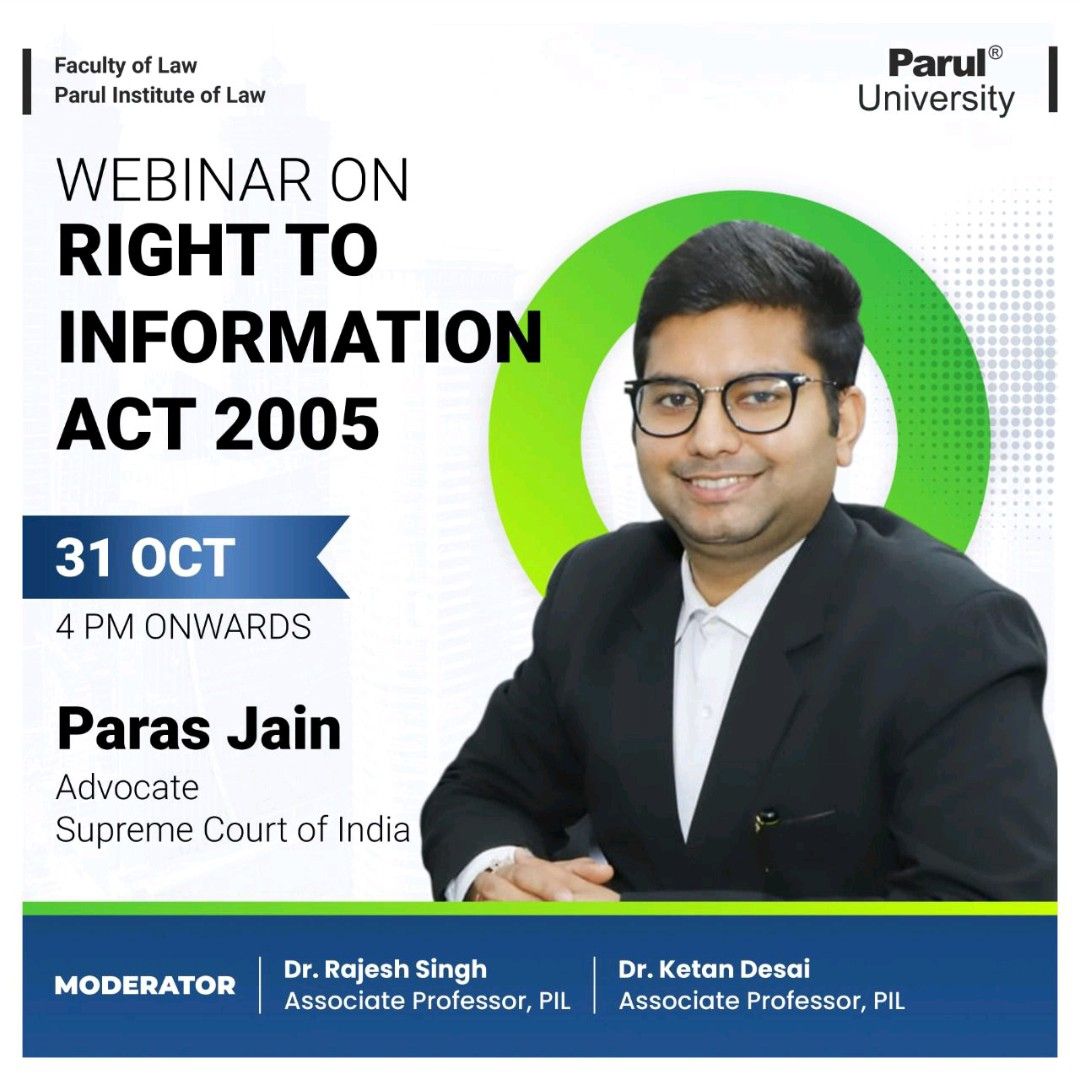 Dr Mohammed Salim Khan en LinkedIn: *Parul Institute Of Law*, *Parul ... Dr Mohammed Salim Khan en LinkedIn: *Parul Institute Of Law*, *Parul ...