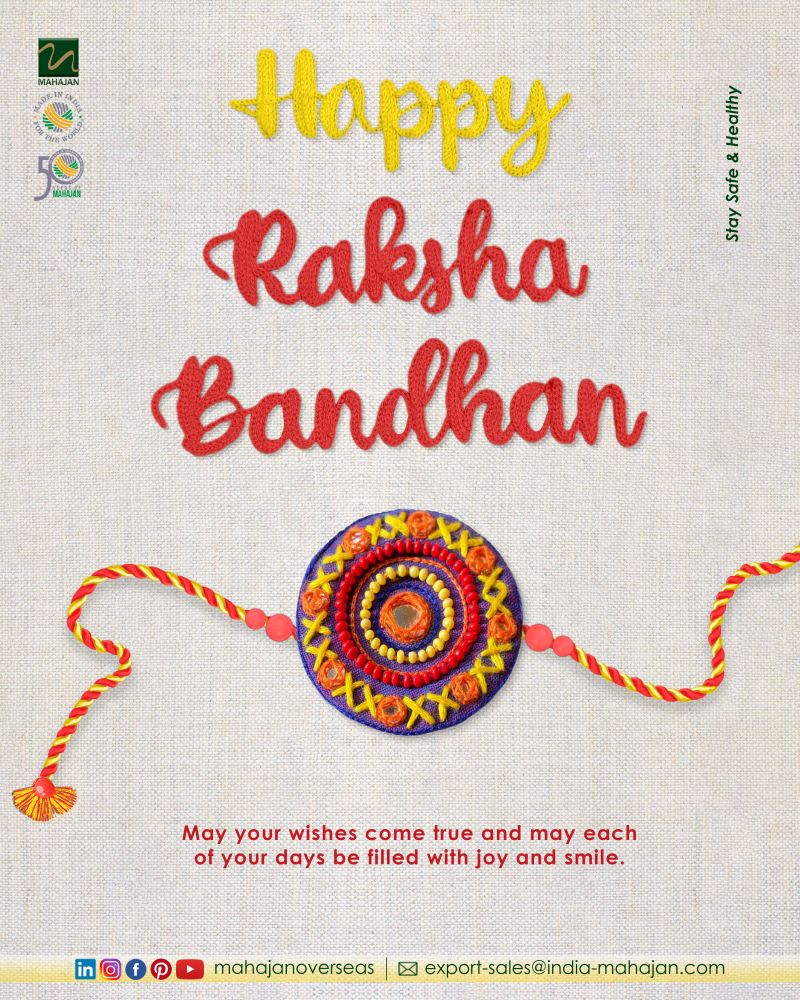 Mahajan Overseas Pvt Ltd on LinkedIn: #Rakshabandhan #rakshabandhan #rakhi Mahajan Overseas Pvt Ltd on LinkedIn: #Rakshabandhan #rakshabandhan #rakhi