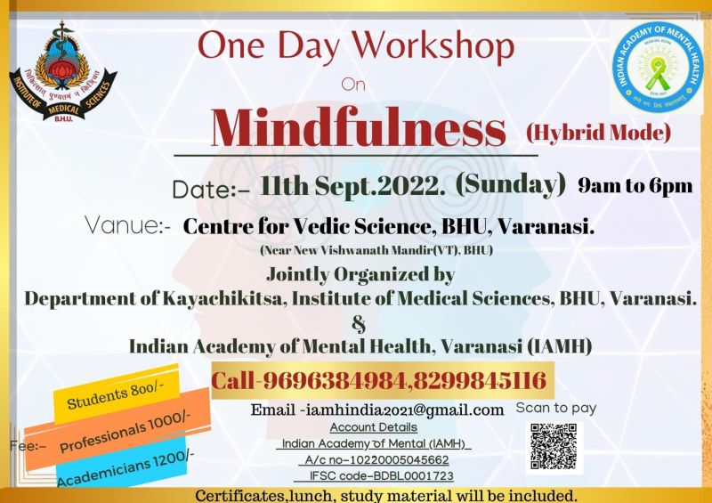 Dr. Laxman Yadav on LinkedIn: #mindfulnessworkshop #bhu #mentalhealth Dr. Laxman Yadav on LinkedIn: #mindfulnessworkshop #bhu #mentalhealth