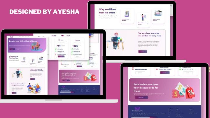 ayesha hashim on LinkedIn: #education #onlinelearningplatform #figma ayesha hashim on LinkedIn: #education #onlinelearningplatform #figma