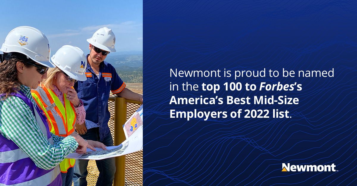 Newmont Corporation on LinkedIn: Newmont is proud to be named in the ... Newmont Corporation on LinkedIn: Newmont is proud to be named in the ...