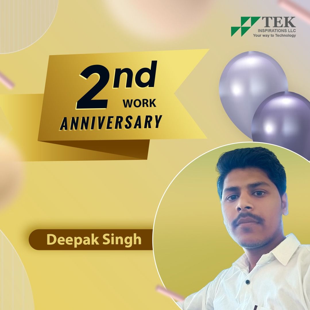 TEK Inspirations LLC on LinkedIn: #workanniversary #celebration #bond # ... TEK Inspirations LLC on LinkedIn: #workanniversary #celebration #bond # ...