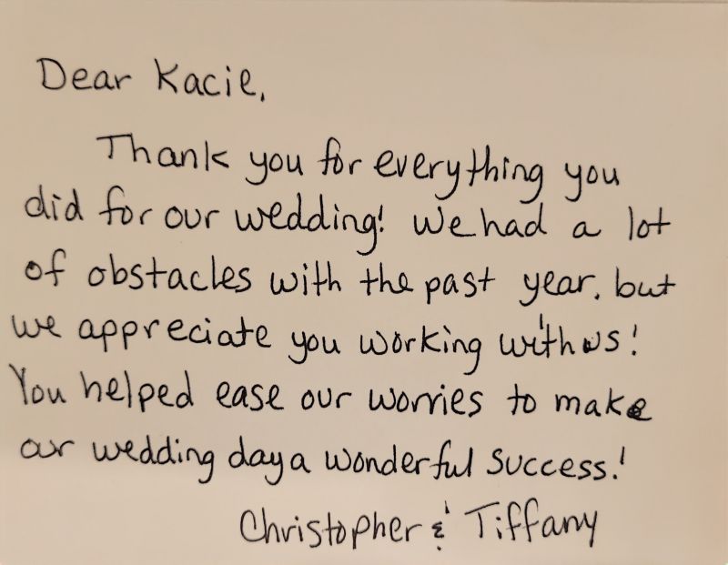 Kacie Coats on LinkedIn: There's nothing better than a hand-written ... Kacie Coats on LinkedIn: There's nothing better than a hand-written ...