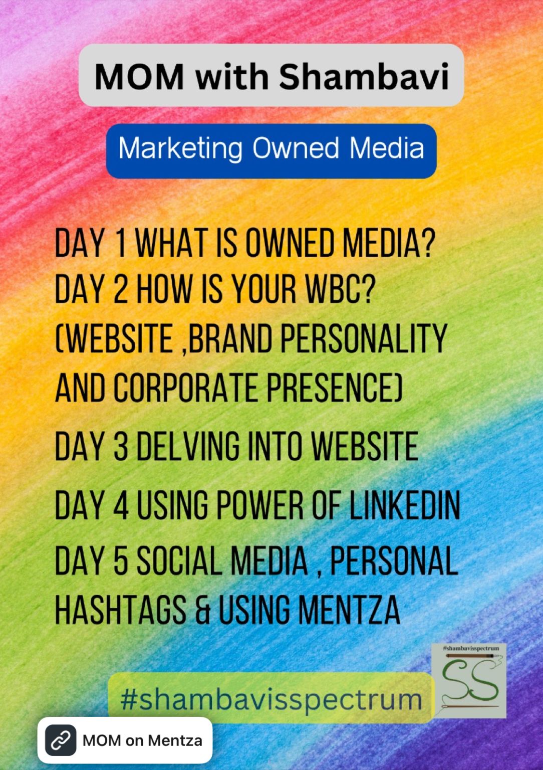 Dr. Shambavi Rajagopal🌈 on LinkedIn: #shambavisspectrum #ownedmedia # ... Dr. Shambavi Rajagopal🌈 on LinkedIn: #shambavisspectrum #ownedmedia # ...