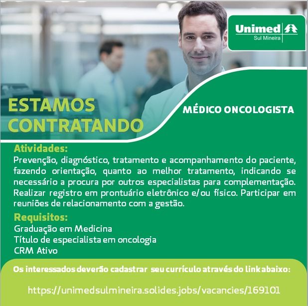 Unimed Sul Mineira publicou no LinkedIn Unimed Sul Mineira publicou no LinkedIn