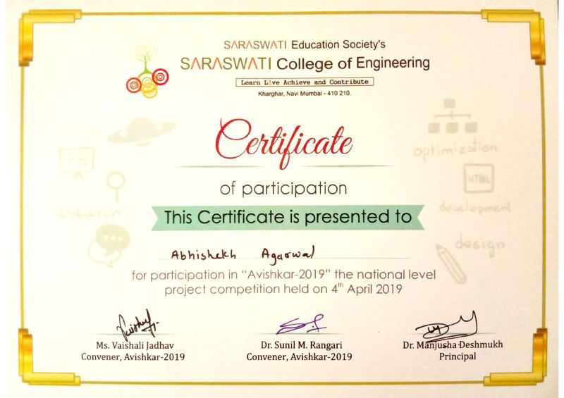 Abhishek Agrawal on LinkedIn: Participated in “Avishkar-2019” the ... Abhishek Agrawal on LinkedIn: Participated in “Avishkar-2019” the ...