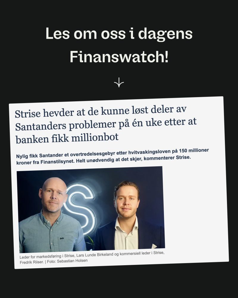 Marit Rødevand på LinkedIn: #AML #KYC #UBO Marit Rødevand på LinkedIn: #AML #KYC #UBO