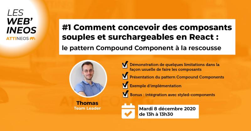 Thomas Capet sur LinkedIn : #React #Component #webinar Thomas Capet sur LinkedIn : #React #Component #webinar