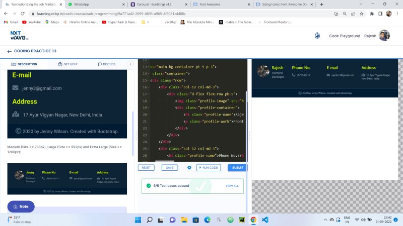 Rajesh Nulakani on LinkedIn: #ccbp #nxtwave #coding Rajesh Nulakani on LinkedIn: #ccbp #nxtwave #coding