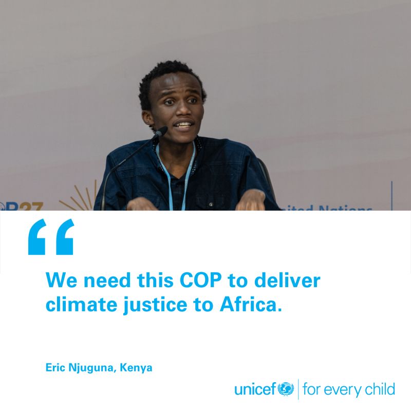 Eric Njuguna auf LinkedIn: #COP27 Eric Njuguna auf LinkedIn: #COP27