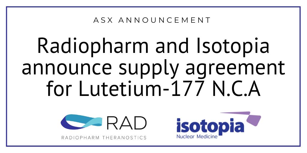 Radiopharm Theranostics auf LinkedIn: #radiopharmaceutical Radiopharm Theranostics auf LinkedIn: #radiopharmaceutical