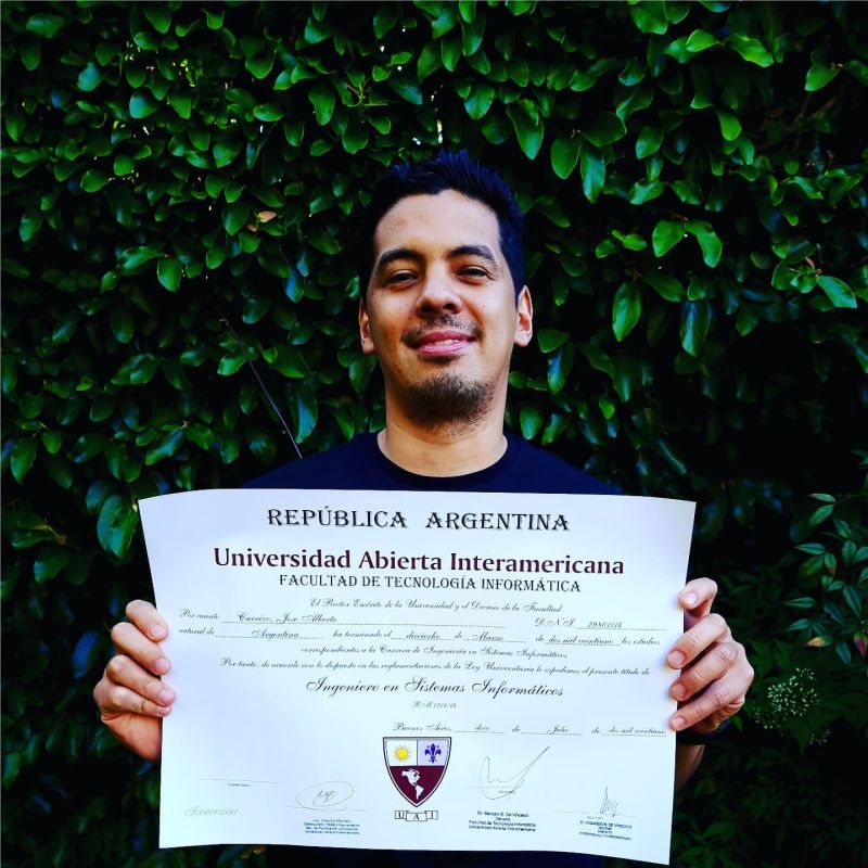 José Carrizo on LinkedIn: ¡Oficialmente Ingeniero en Sistemas ... José Carrizo on LinkedIn: ¡Oficialmente Ingeniero en Sistemas ...