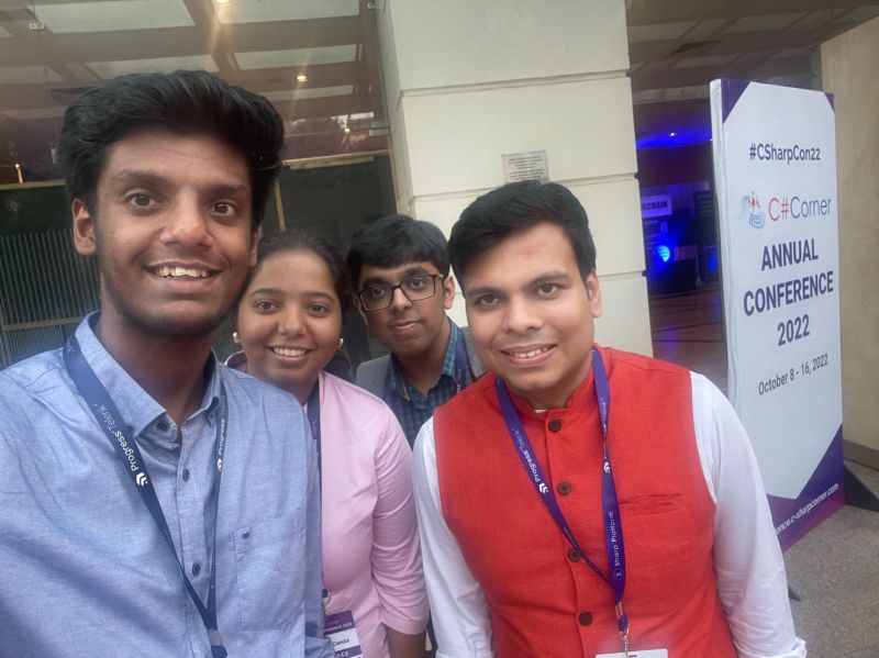 Aryan Mathur on LinkedIn: #CsharpCon22 #frontend #event Aryan Mathur on LinkedIn: #CsharpCon22 #frontend #event