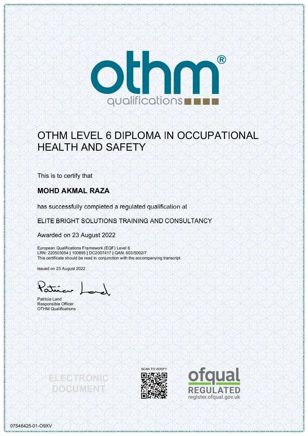 Mohd Akmal on LinkedIn: #gradiosh #othm #ofqual #healthandsafety | 13 ... Mohd Akmal on LinkedIn: #gradiosh #othm #ofqual #healthandsafety | 13 ...
