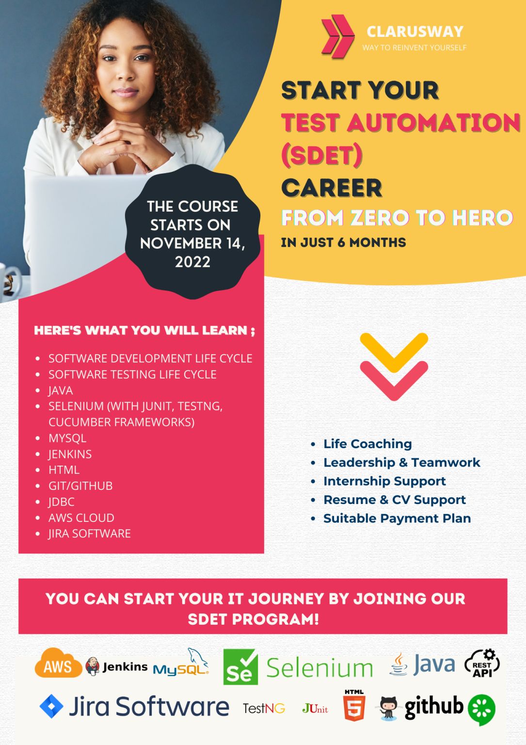 Clarusway LinkedIn’de: #coding #bootcamp #free Clarusway LinkedIn’de: #coding #bootcamp #free