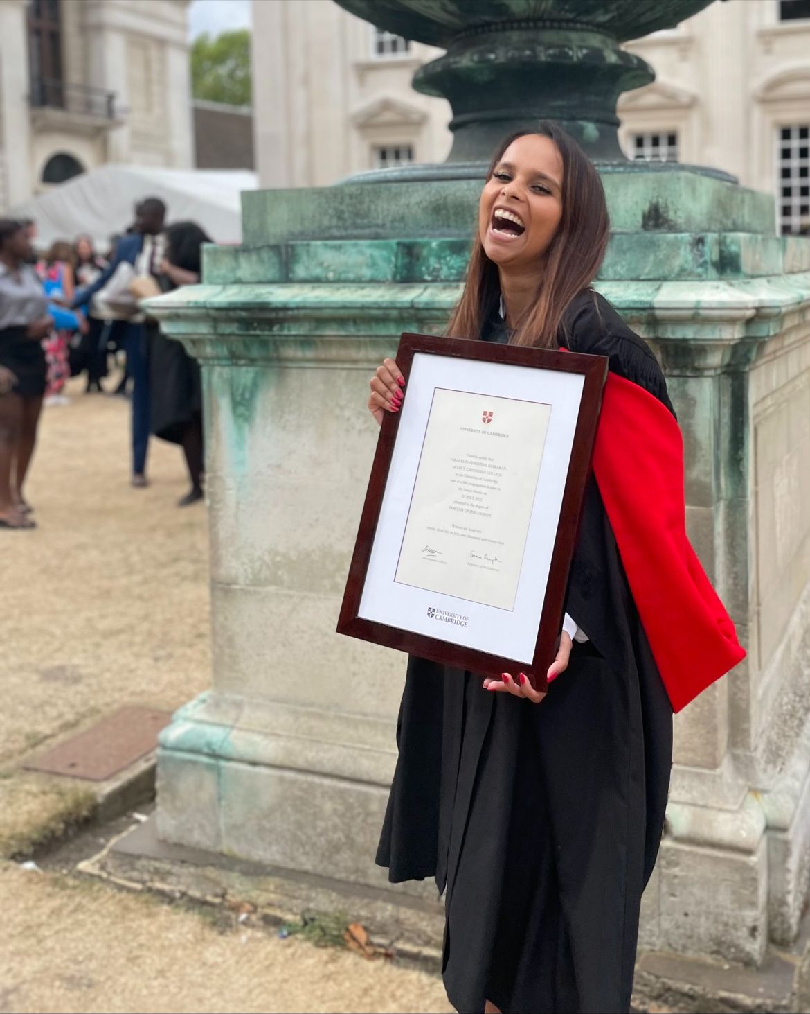 Gracelin Baskaran, PhD on LinkedIn: Celebrated graduating with my PhD ... Gracelin Baskaran, PhD on LinkedIn: Celebrated graduating with my PhD ...