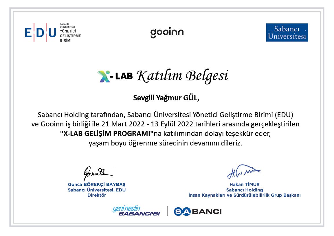 Yagmur Gul LinkedIn’de: #YeniNeslinSabancısı #SabancılıOlmakDeğiştirir ... Yagmur Gul LinkedIn’de: #YeniNeslinSabancısı #SabancılıOlmakDeğiştirir ...