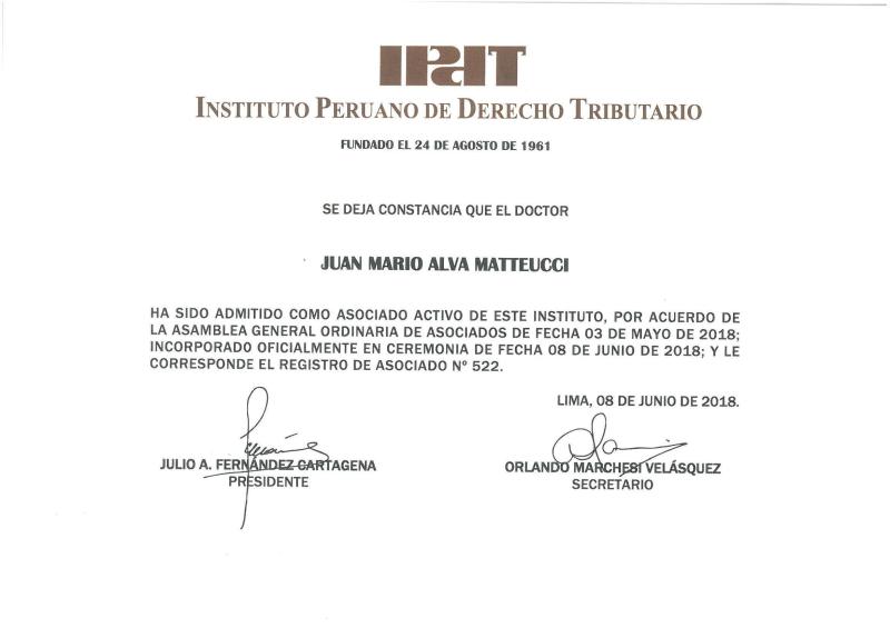 MARIO ALVA MATTEUCCI en LinkedIn: Se hizo oficial el ingreso como ... MARIO ALVA MATTEUCCI en LinkedIn: Se hizo oficial el ingreso como ...