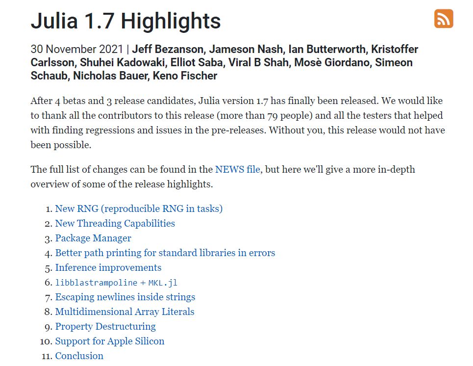 The Julia Language on LinkedIn: #JuliaLang #coding #programming The Julia Language on LinkedIn: #JuliaLang #coding #programming