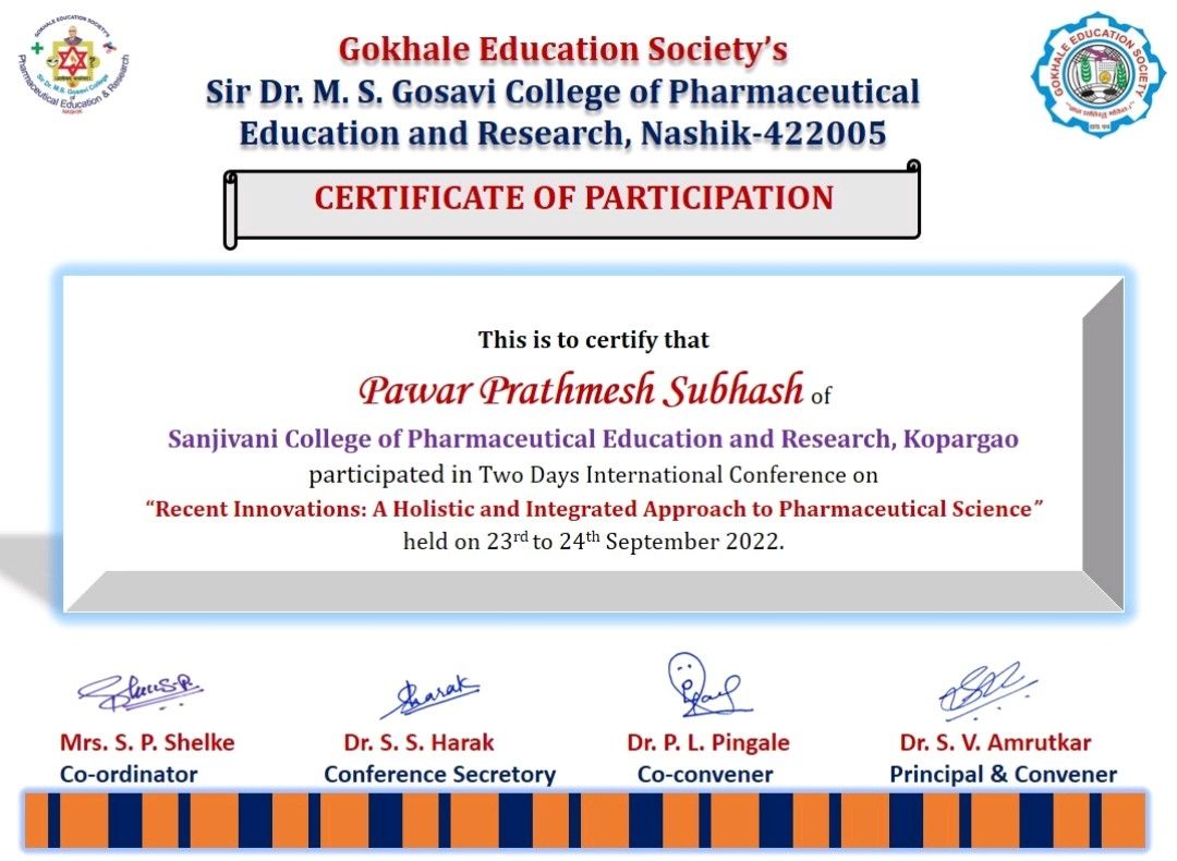 Prathmesh Pawar on LinkedIn: #pharmacy #pharmaceutical #science Prathmesh Pawar on LinkedIn: #pharmacy #pharmaceutical #science
