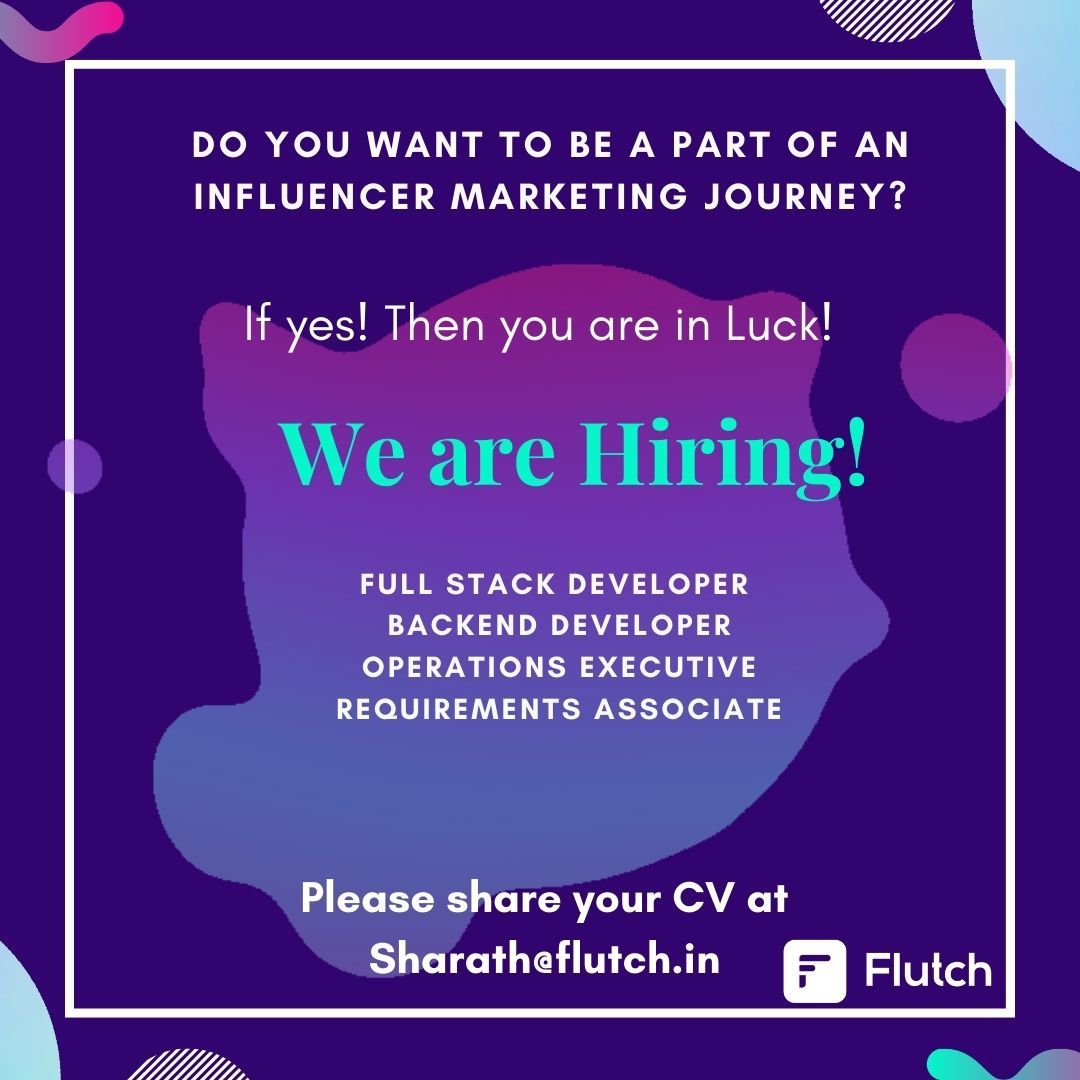 Parth Shrivastav on LinkedIn: #hiring #hiringdevelopers #startup Parth Shrivastav on LinkedIn: #hiring #hiringdevelopers #startup