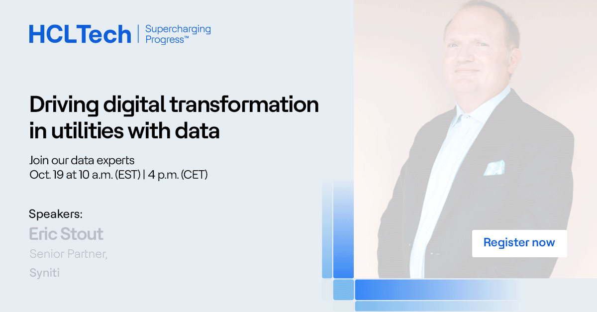 HCLTech – Energy on LinkedIn: HCLTech & Syniti - De-risking Data While ... HCLTech – Energy on LinkedIn: HCLTech & Syniti - De-risking Data While ...