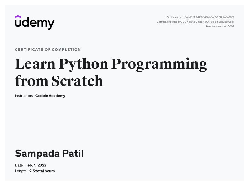 Sampada Patil on LinkedIn: #pythonprogramming #codes Sampada Patil on LinkedIn: #pythonprogramming #codes
