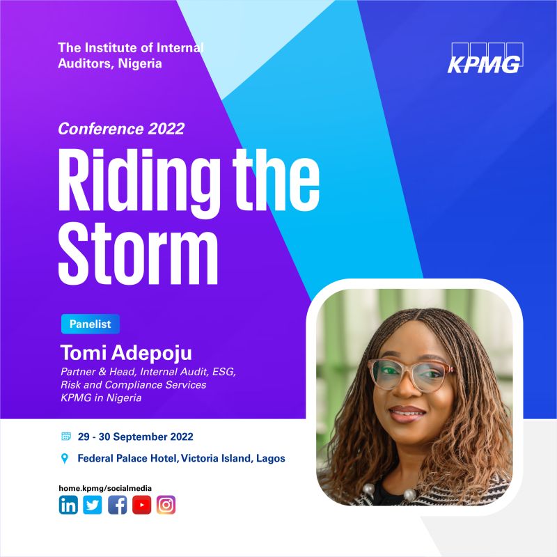 KPMG Nigeria on LinkedIn: #KPMG #InstituteofInternalAuditors #InternalAudit KPMG Nigeria on LinkedIn: #KPMG #InstituteofInternalAuditors #InternalAudit