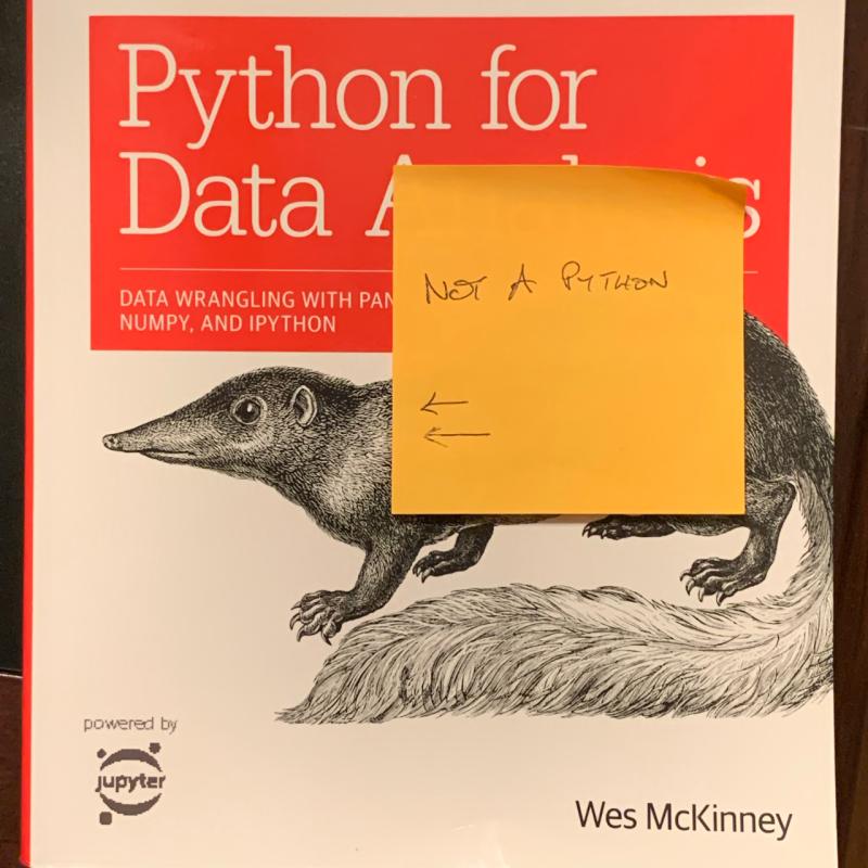 Cara Davies on LinkedIn: #python #datascience #humor | 24 comments Cara Davies on LinkedIn: #python #datascience #humor | 24 comments