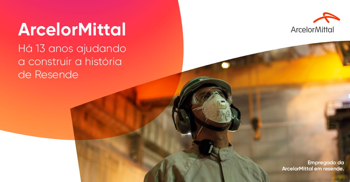 ArcelorMittal Brasil on LinkedIn: #arcelormittal #resende ArcelorMittal Brasil on LinkedIn: #arcelormittal #resende