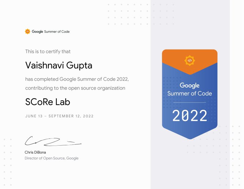 Vaishnavi Gupta on LinkedIn: #gsoc #googlesummerofcode #opensource Vaishnavi Gupta on LinkedIn: #gsoc #googlesummerofcode #opensource
