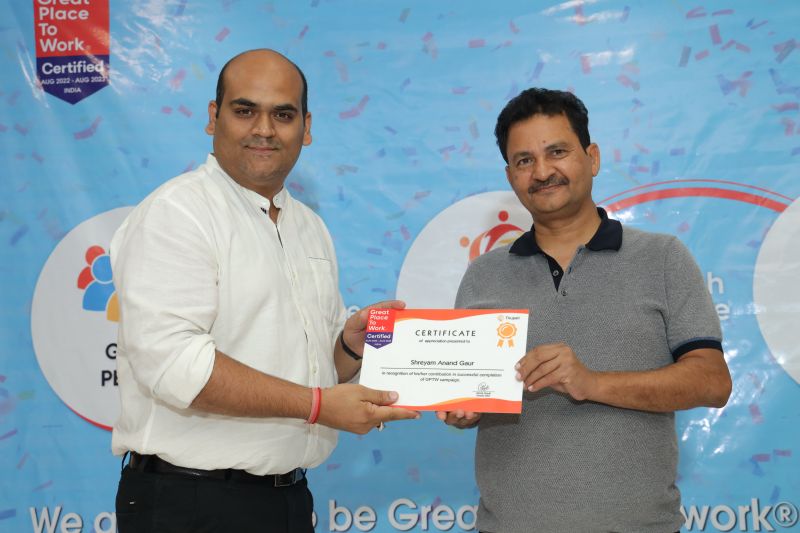 Shreyam Anand Gaur on LinkedIn: #recognized #GPTW | 97 comments Shreyam Anand Gaur on LinkedIn: #recognized #GPTW | 97 comments