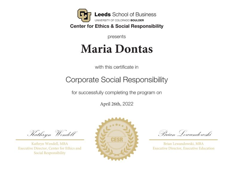 Maria Dontas on LinkedIn: #CSR #CSR #CCSR | 36 comments Maria Dontas on LinkedIn: #CSR #CSR #CCSR | 36 comments