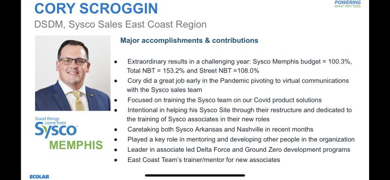Cory Scroggin on LinkedIn: #sysco #ecolab | 29 comments Cory Scroggin on LinkedIn: #sysco #ecolab | 29 comments