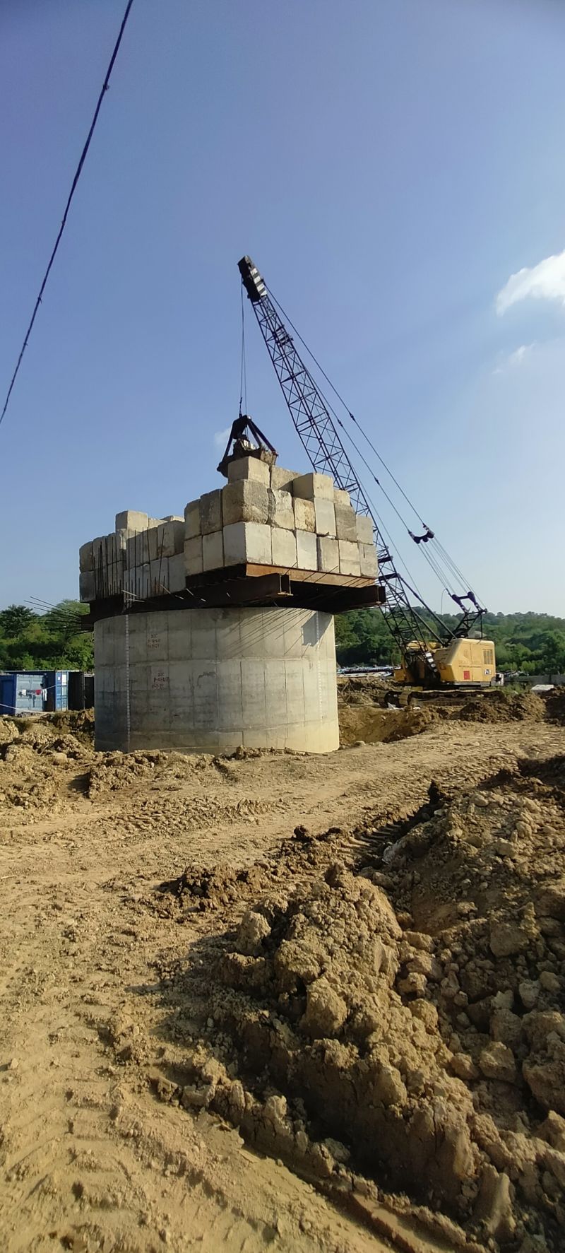 Divyanshu Arora on LinkedIn: Well sinking by applying kentledge arrangement Divyanshu Arora on LinkedIn: Well sinking by applying kentledge arrangement