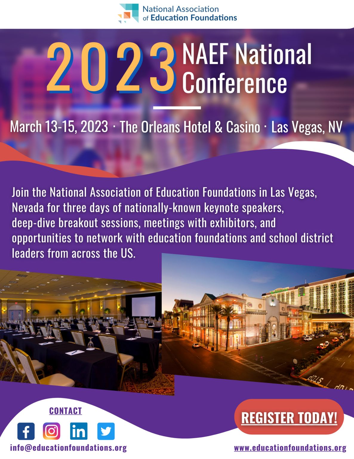National Association of Education Foundations on LinkedIn: Early Bird ... National Association of Education Foundations on LinkedIn: Early Bird ...
