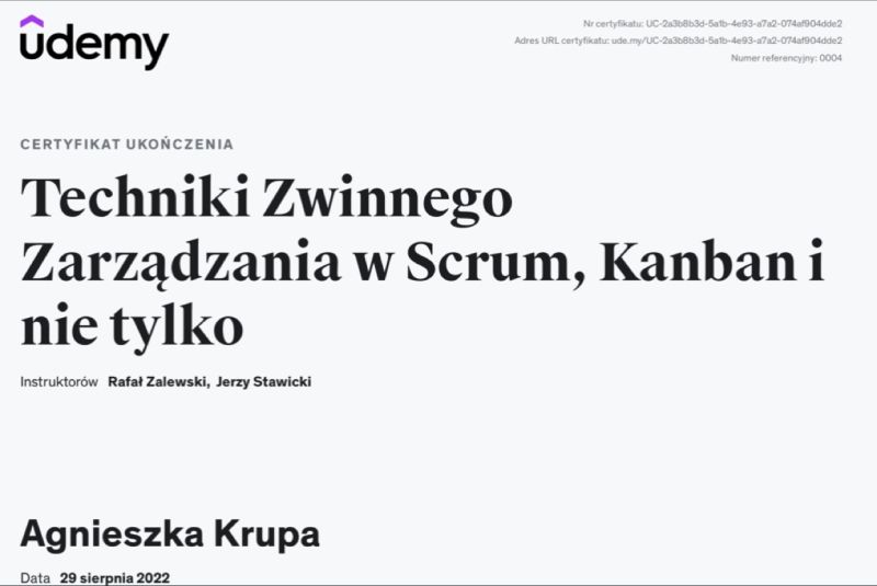 Agnieszka Krupa na LinkedIn: #projectmanagement #scrum #kanban Agnieszka Krupa na LinkedIn: #projectmanagement #scrum #kanban