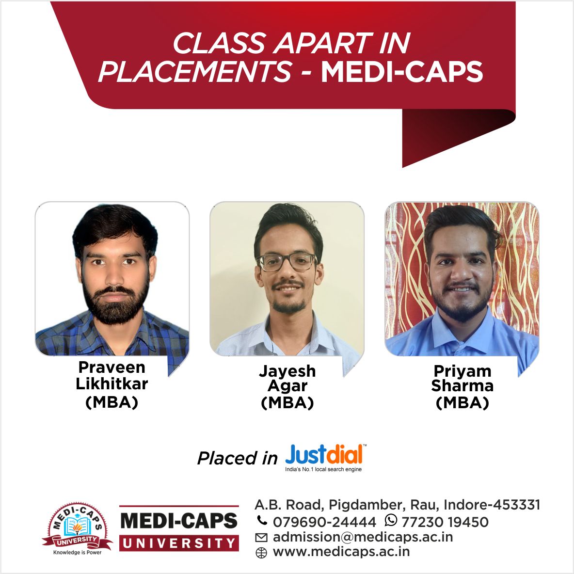 Medi-Caps University on LinkedIn: #MediCapsUniversity #MU #MediCaps Medi-Caps University on LinkedIn: #MediCapsUniversity #MU #MediCaps