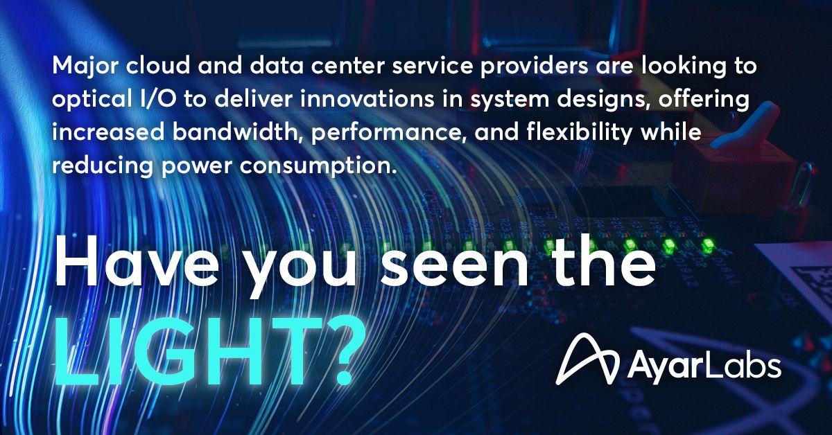 Ayar Labs on LinkedIn: #semiconductor #datacenter #photonics #cloud Ayar Labs on LinkedIn: #semiconductor #datacenter #photonics #cloud